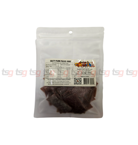 Salty Plum Pieces 100g